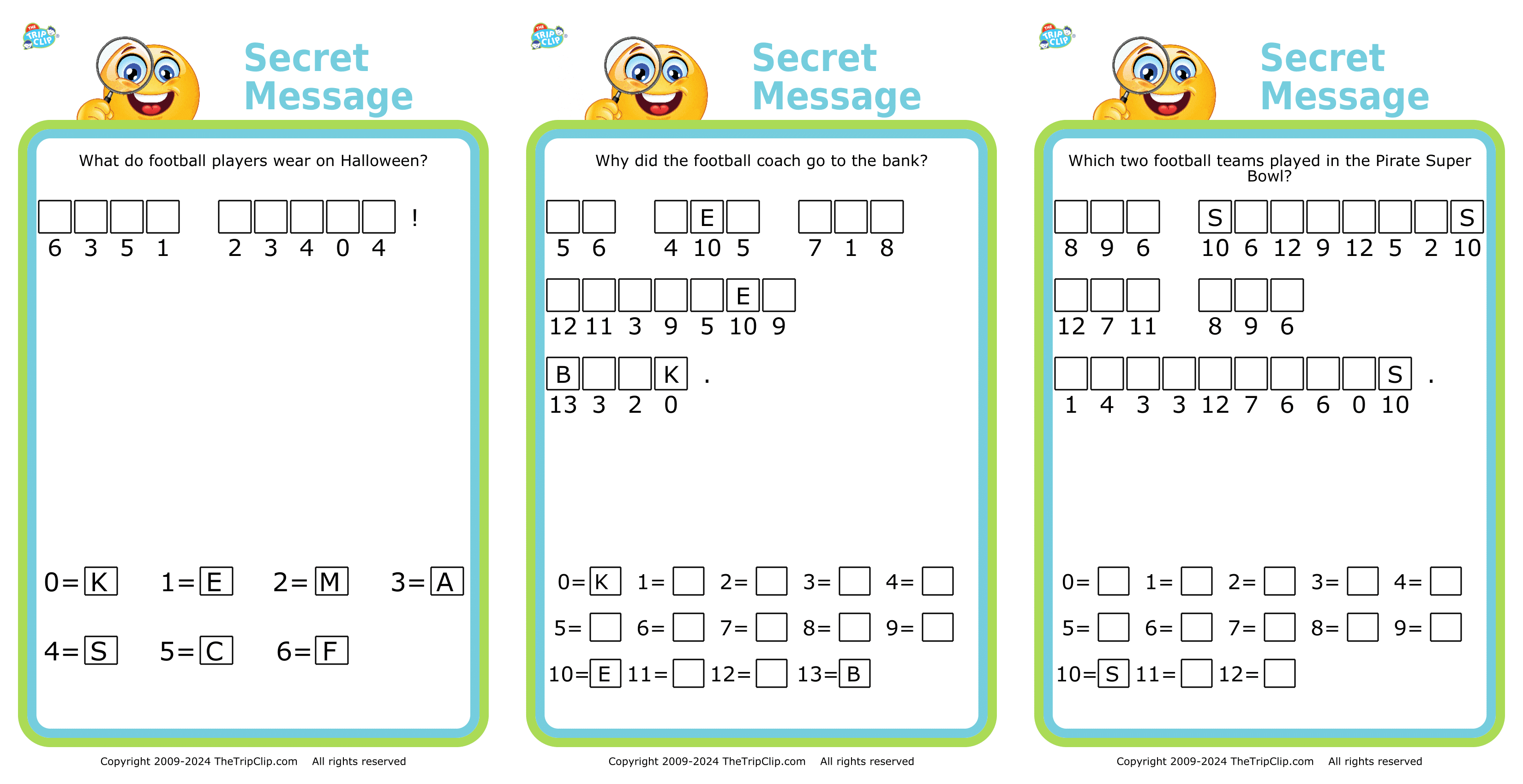 Football Cryptograms (PDF)
