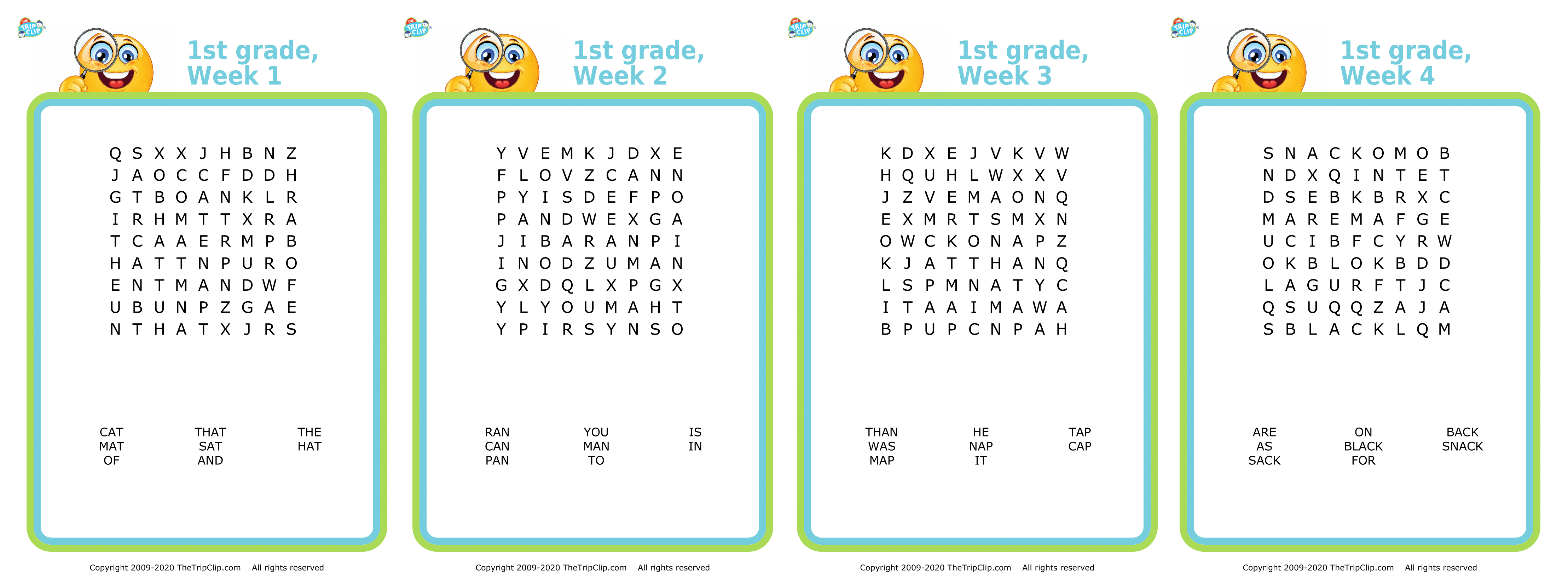 Spelling Word Search (PDF)