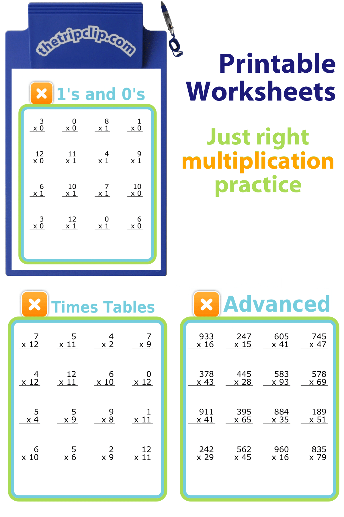 Printable Math Practice: Unlimited Worksheets