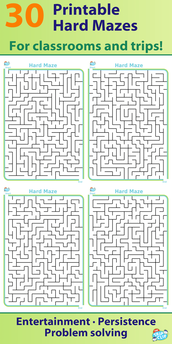 30 Hard Mazes (PDF)