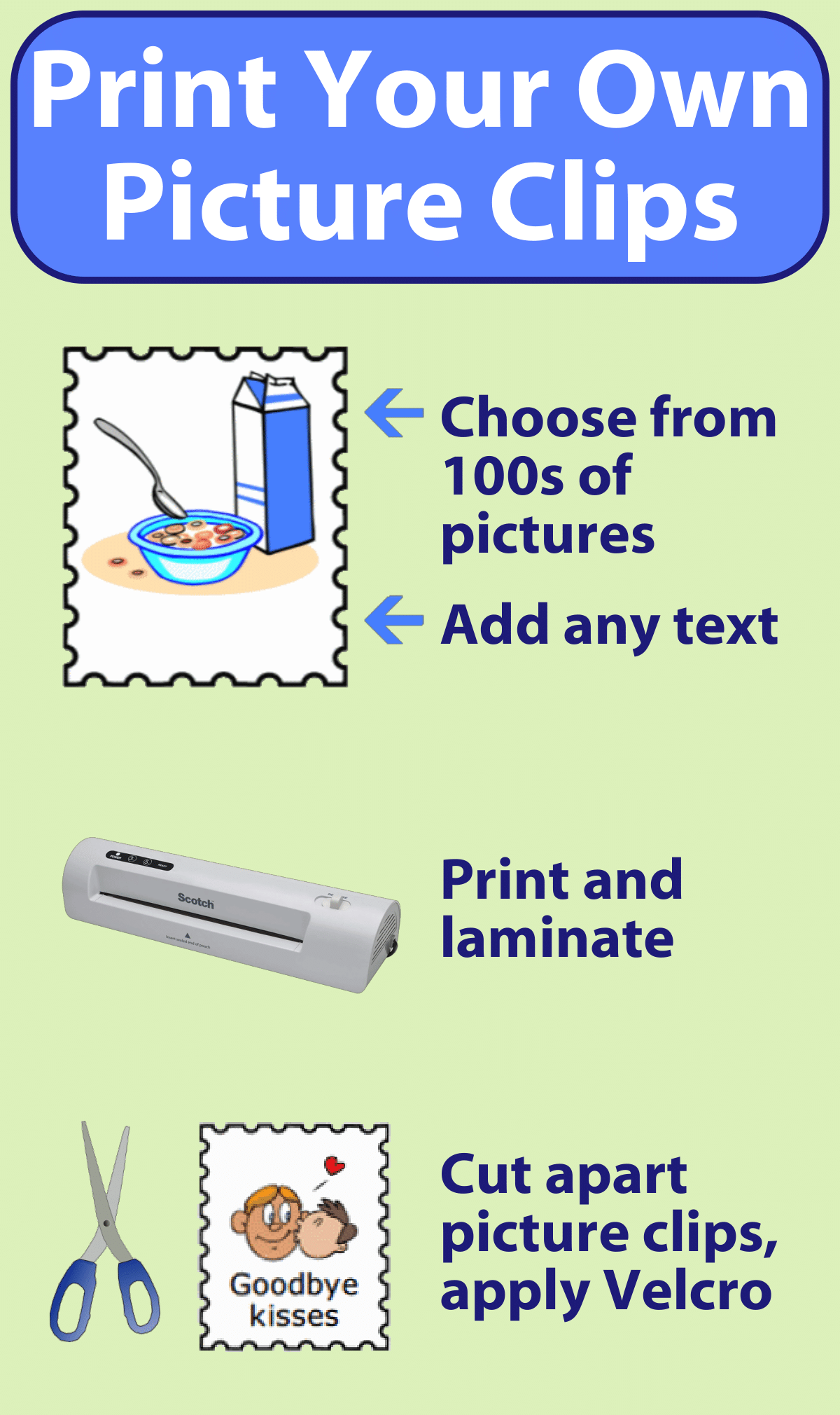 Print Your Own Picture Clips