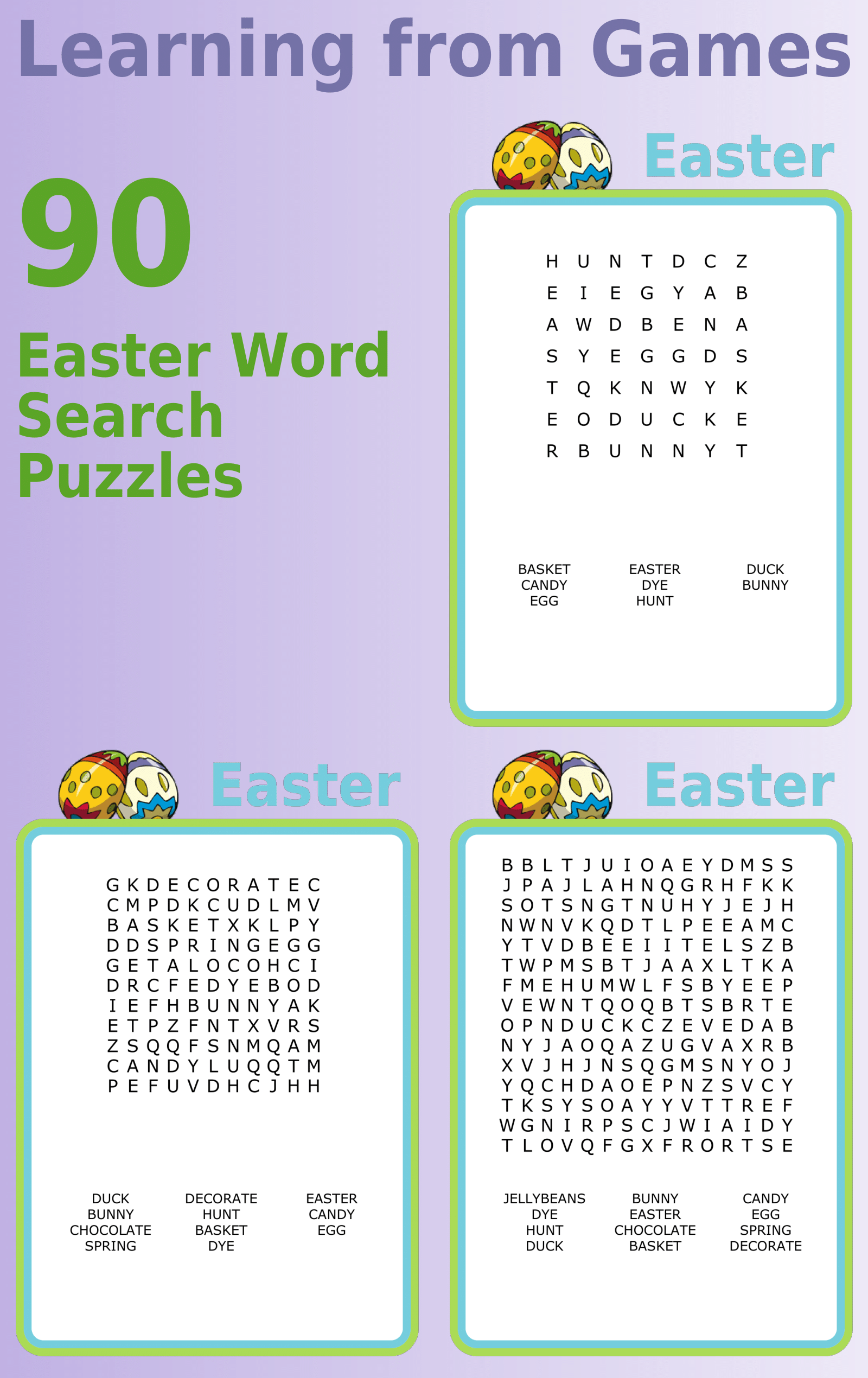 Easter Word Search (PDF)