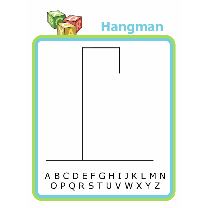 Printable Hangman Templates
